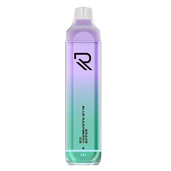 RufPuf Grape Blue Raspberry Ice Disposable Vape 7500 Puffs (40mg ...
