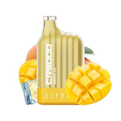 ELF BAR MANGO ICE CR5000 DISPOSABLE POD | Best Price In Pakistan