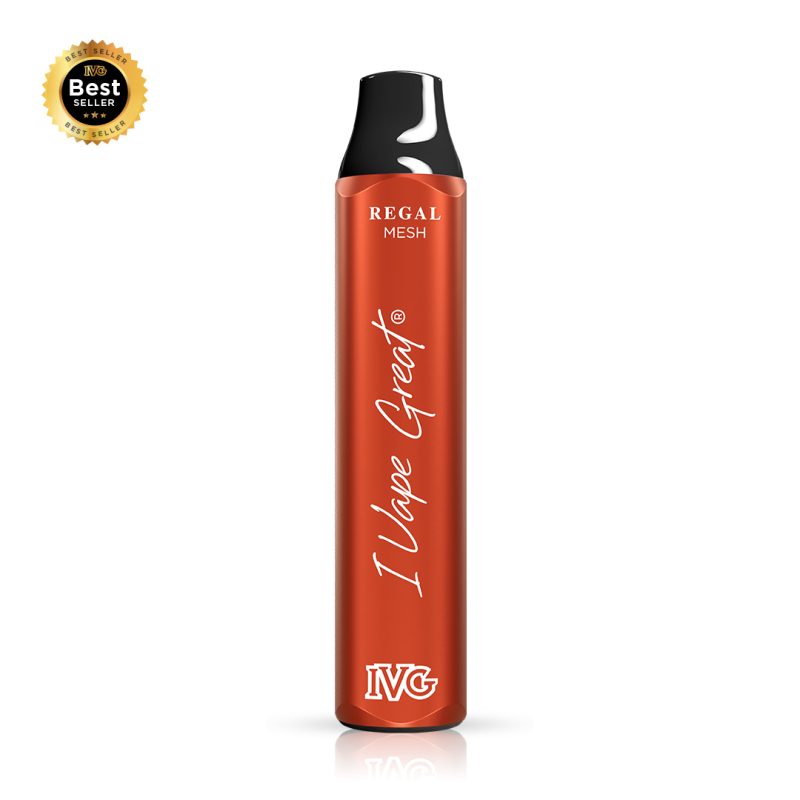 Ivg 6000 Puff Regal Mesh Disposable — Strawberry Mango (20MG-50MG)