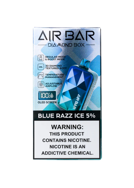 AirBar Diamond Box Disposable Blue Razz Ice | Best Prices