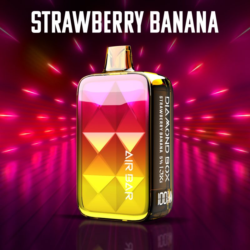 AirBar Diamond Box Disposable Strawberry Banana| Best Prices