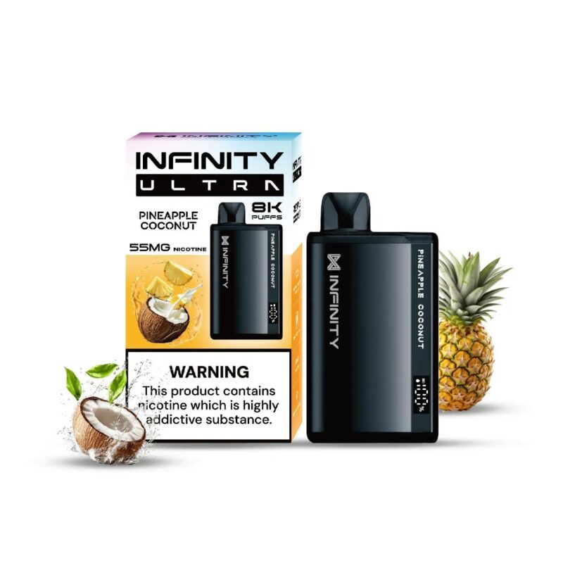 Infinity Ultra Disposable - Cranberry Grape Ice 20/55mg (8000Puffs)